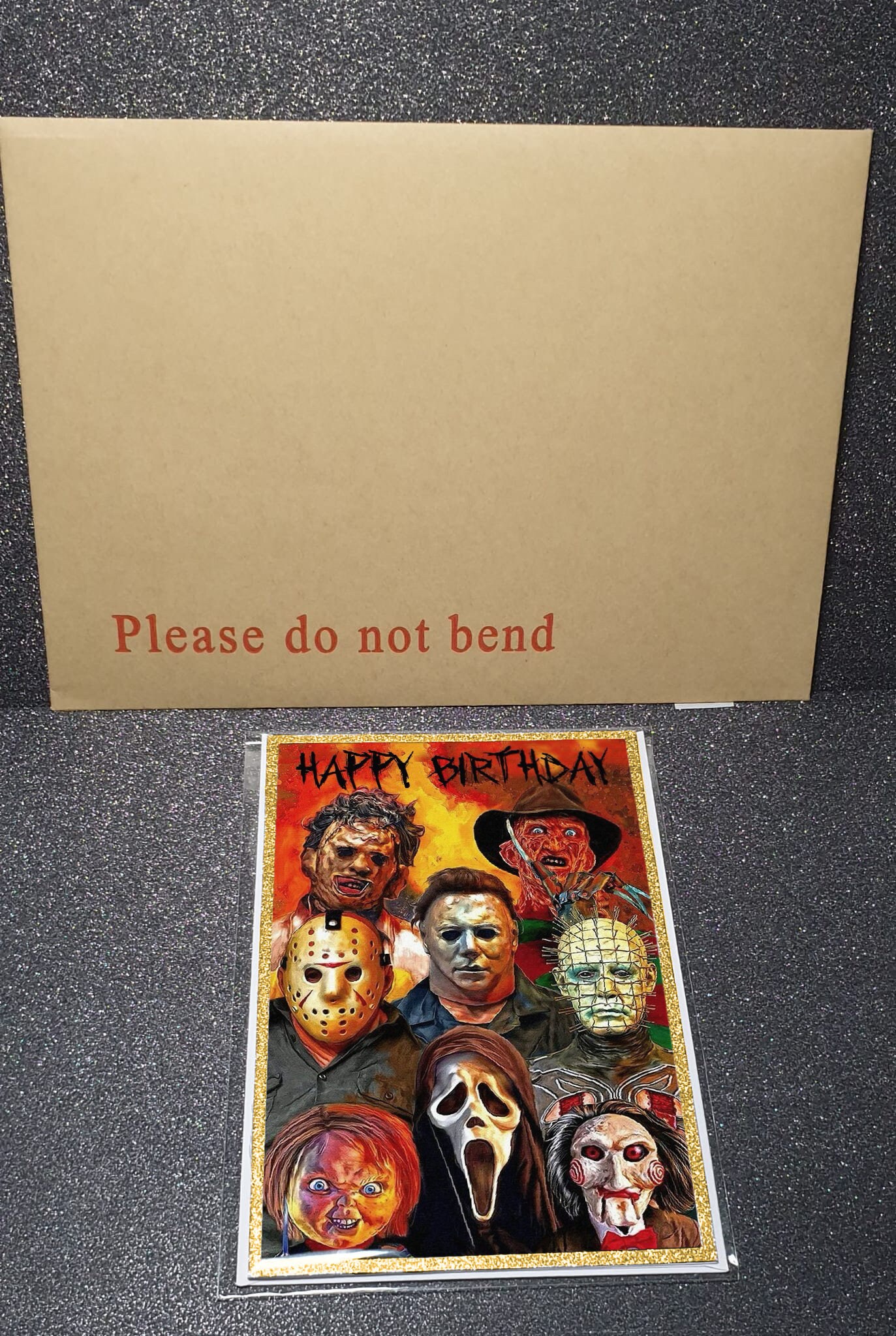 Horror Icons Birthday Card Horror Birthday Card Scary Birthday Card ...