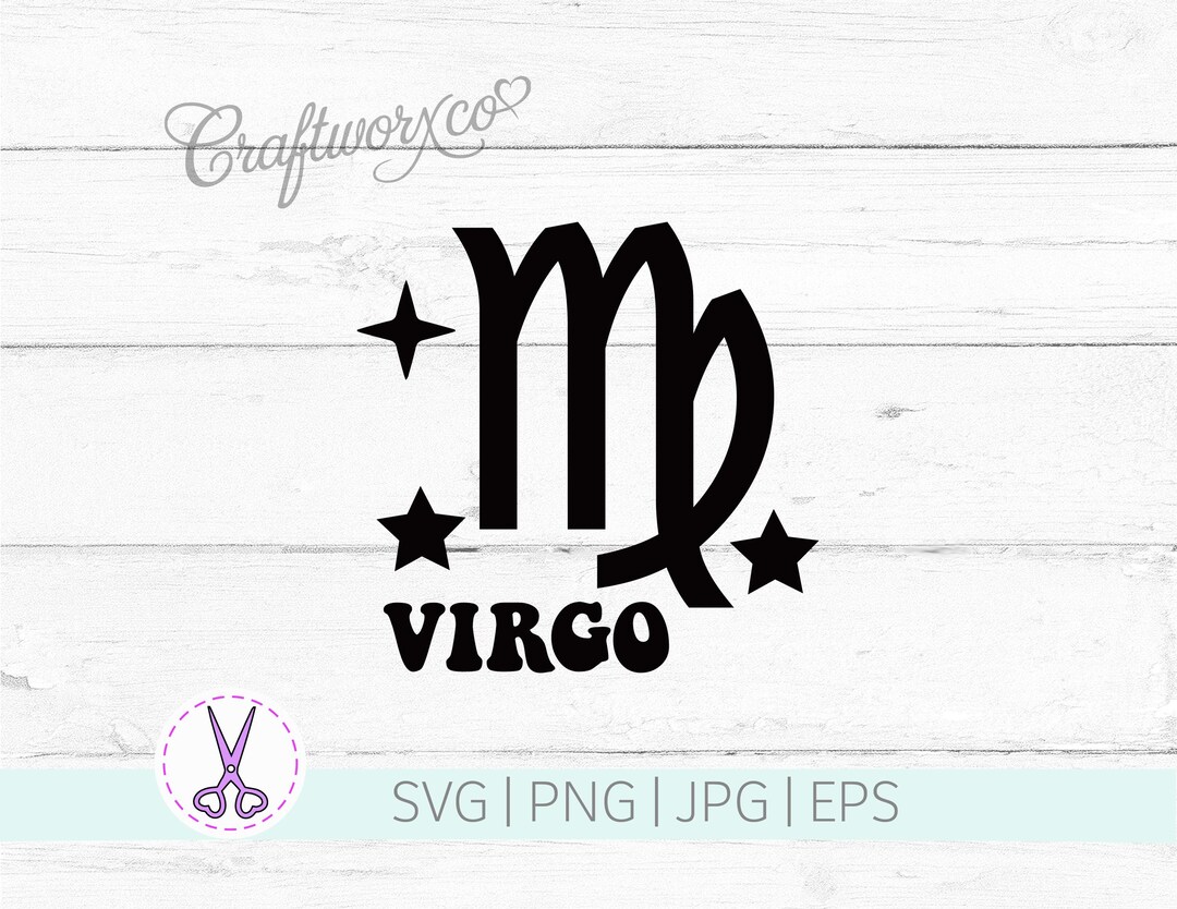Virgo | SVG / PNG | Cut Files | Cricut | Silhouette | Vinyl Cutting ...