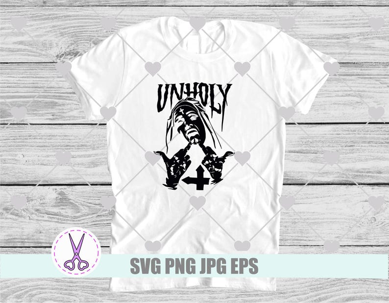 Zombie Nun | SVG / PNG | Cut Files | Cricut | Silhouette | Vinyl ...