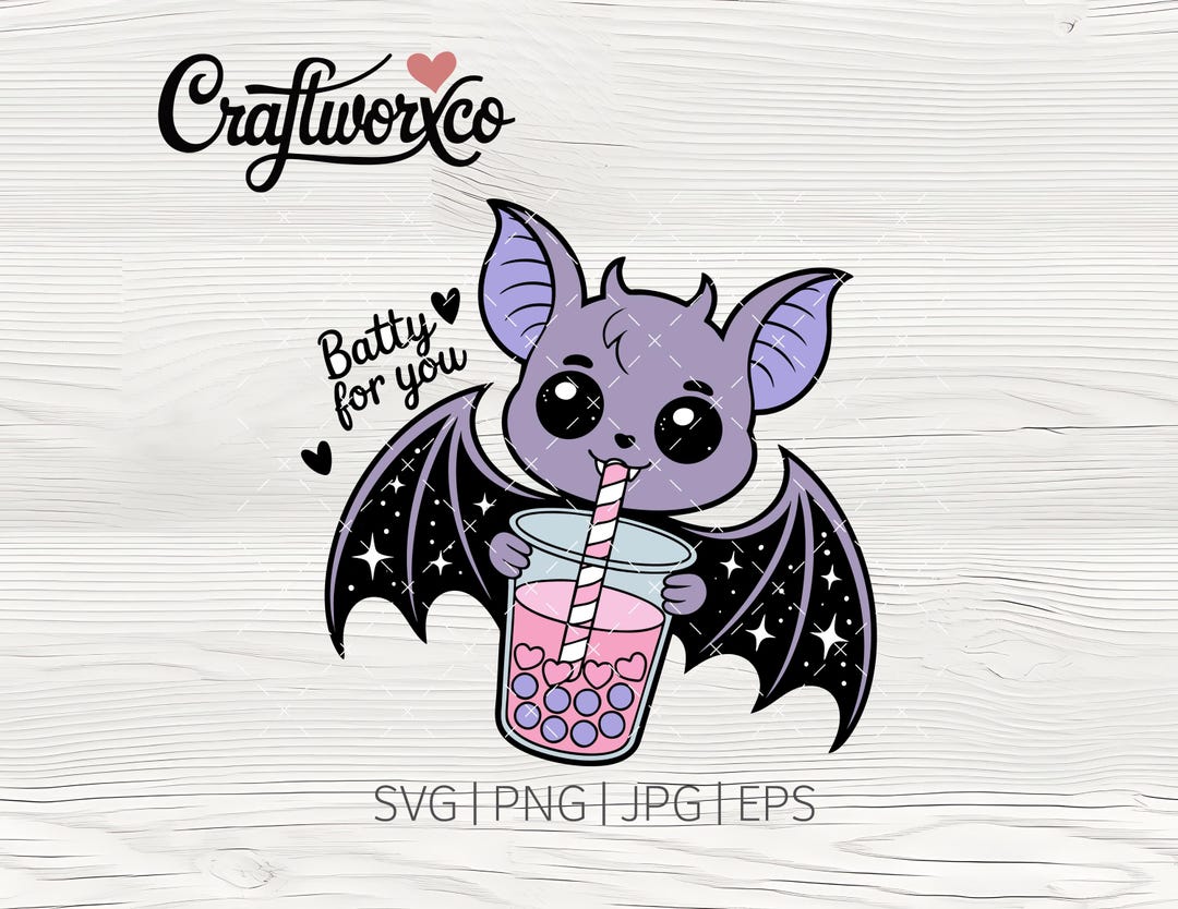 Batty for You SVG / Cut File (digital Download) - Etsy