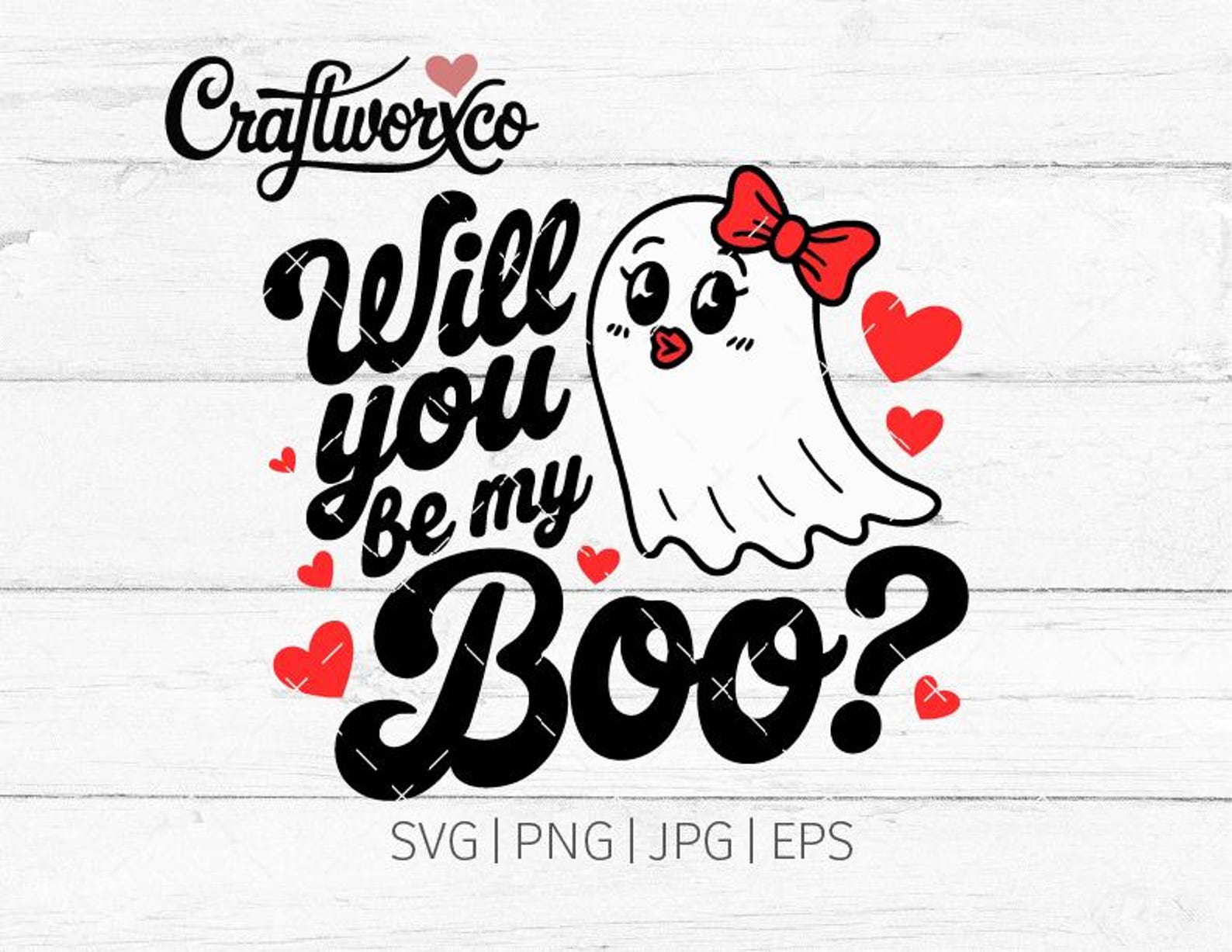 Will You Be My Boo SVG / Ghost Cut File (digital Download) - Etsy