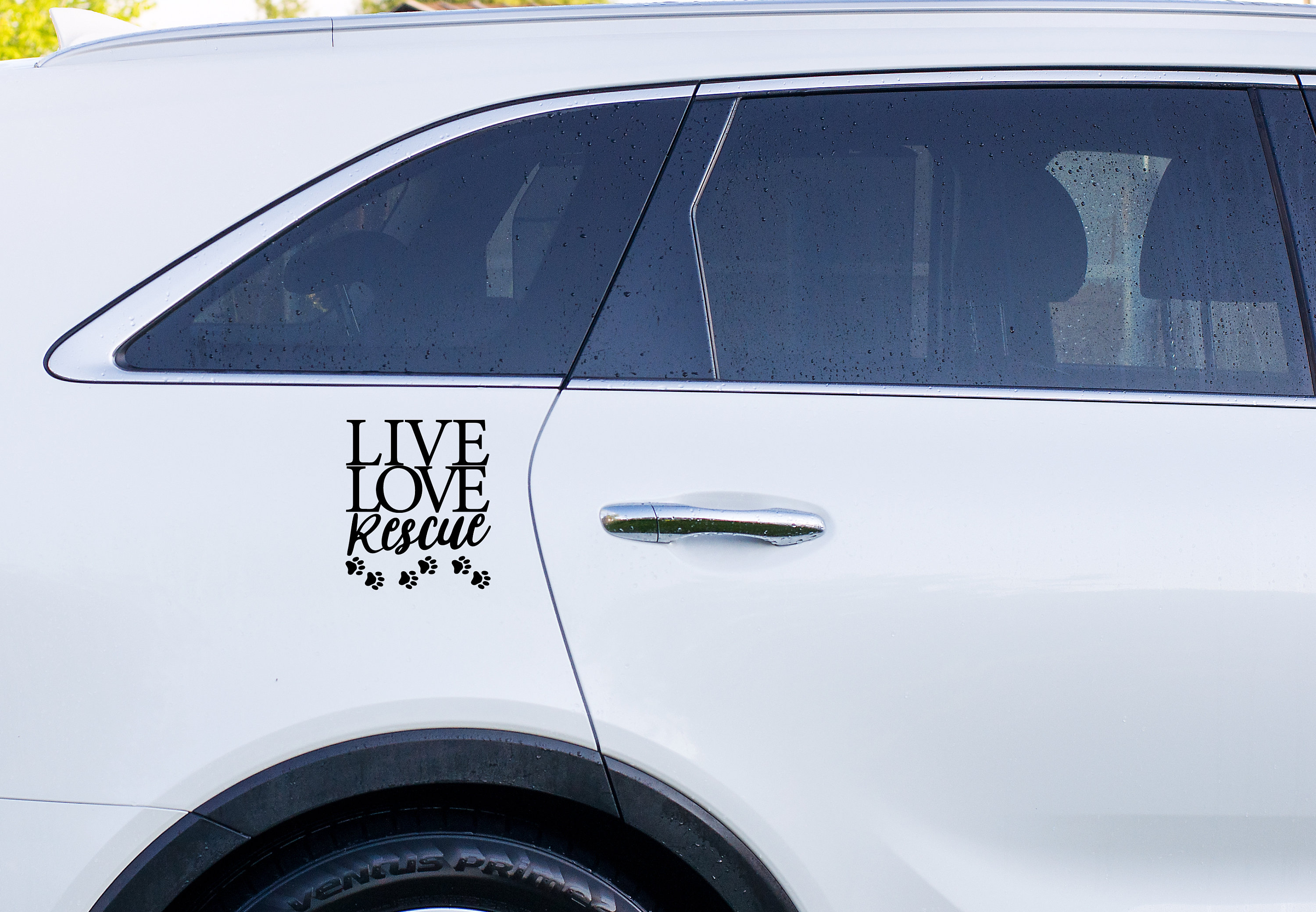 Live, Love, Rescue | Paw Prints | SVG / PNG | Cut Files | Cricut ...