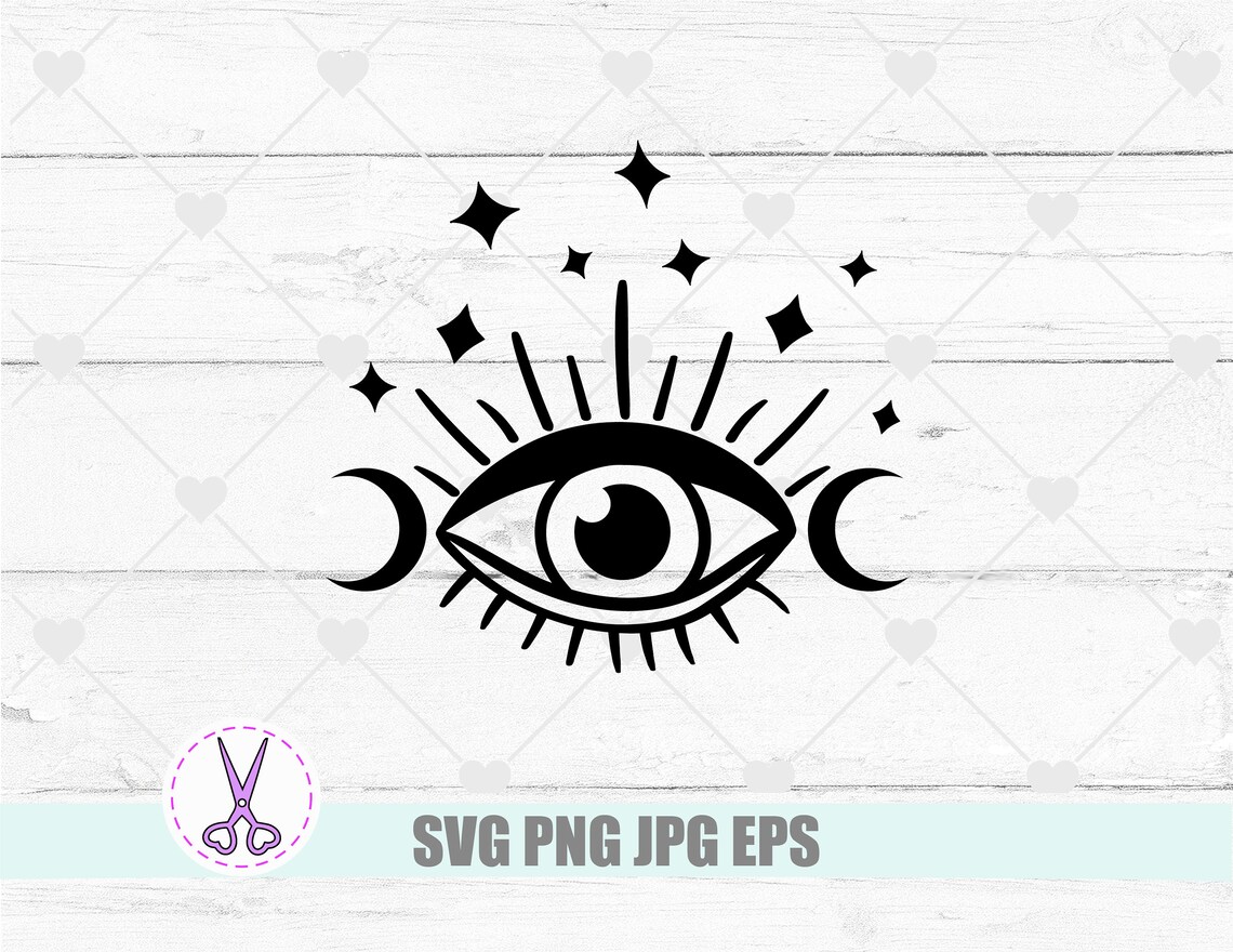 All Seeing Eye SVG / PNG Cut Files Cricut Silhouette Vinyl Cutting ...