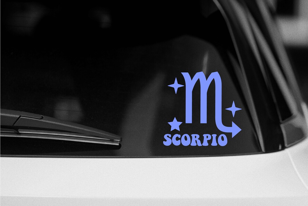 Scorpio SVG / PNG Cut Files Cricut Silhouette Vinyl Cutting Sublimation ...