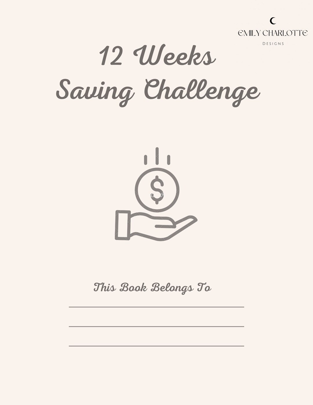 The Ultimate 12 Week Saving Challenge - Etsy