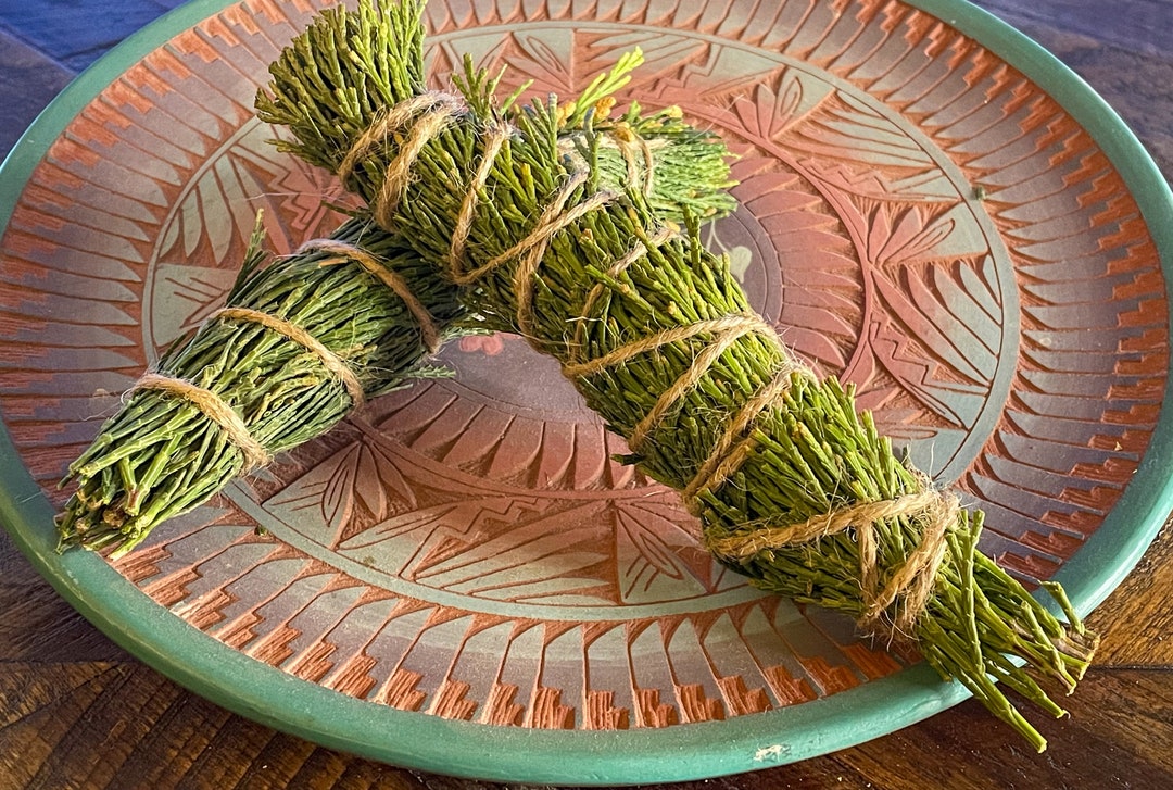 Native American Grown Cedar Smudge Stick/cedar Bundle/ Smoke Cleanser ...