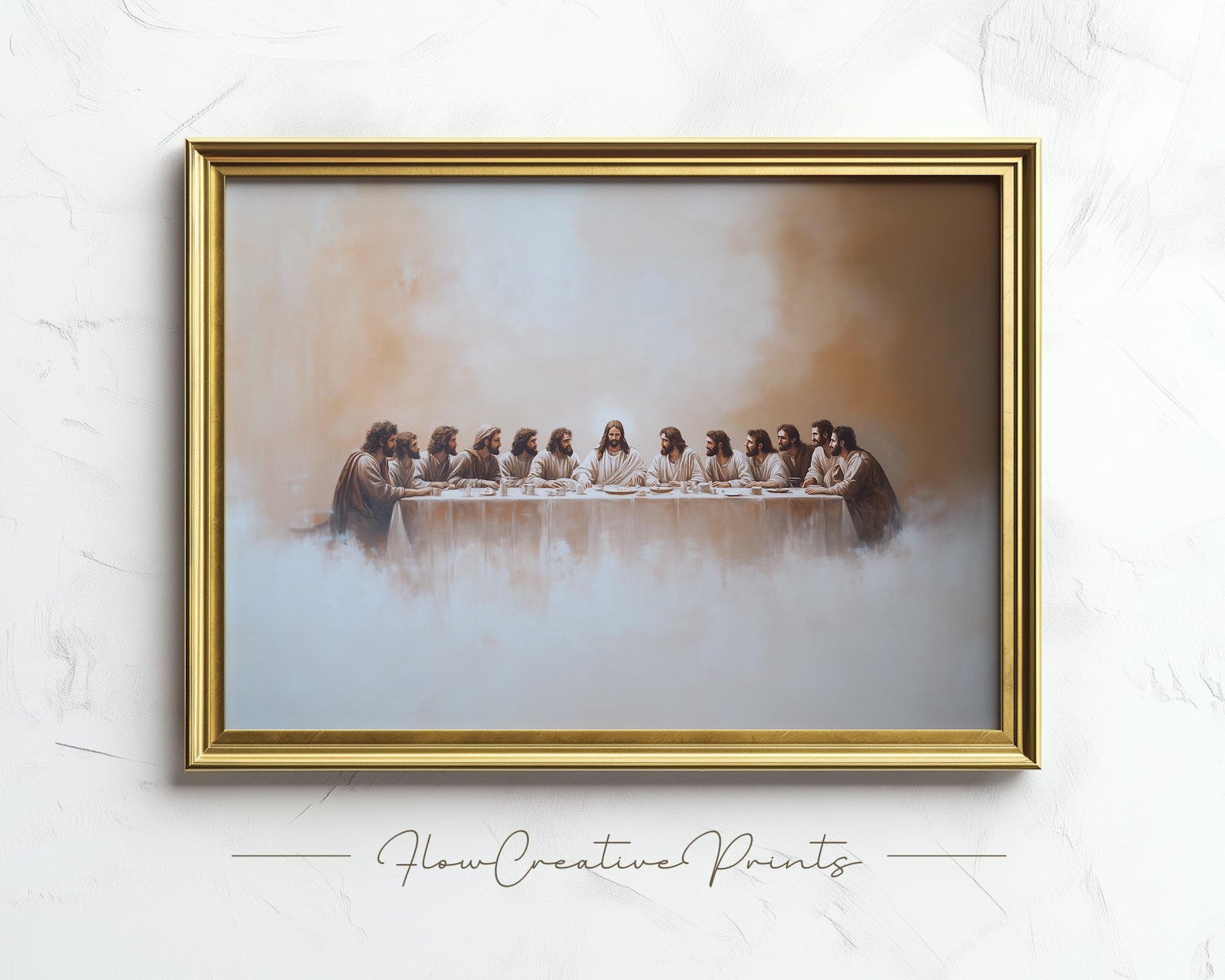 The Last Supper Printable Wall Art | Vintage Christian Home Decor ...