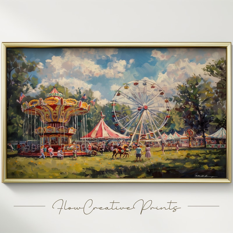 Summer Fair Poster - Etsy UK