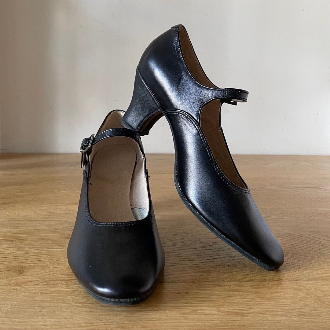 Ukrainian Folk Dancing Character Shoes With Full Leather Sole With Arch ...