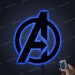 Avengers LED Sign, Unique Marvel Wall Decor, Perfect Gift for Superhero ...