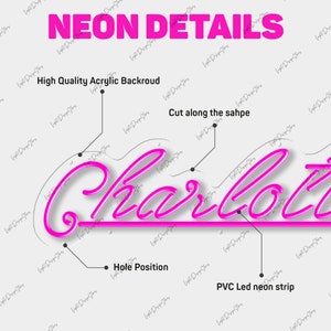 Hollywood Neon Sign, Perfect Office Neon Decor, Home Decoration, Wall ...