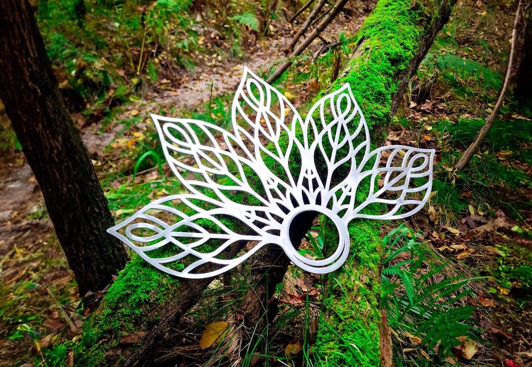 Practice Flow Fans LEAFS | Russian Grip | Opalescent Holographic Silver ...