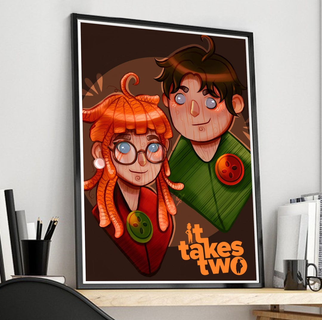 It Takes Two Poster Print Gaming Poster Room Decor Wall Decor Gaming ...