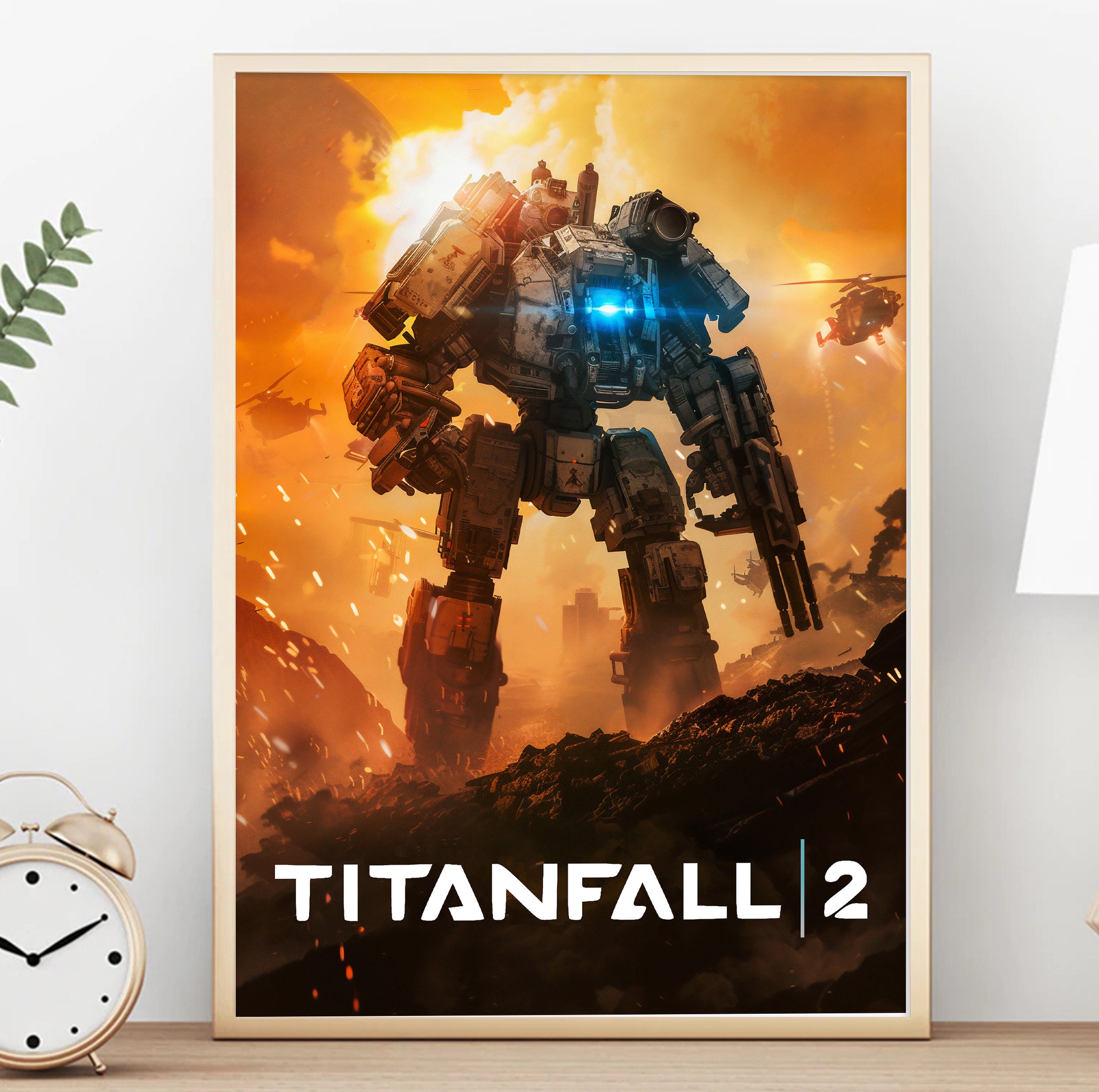 Titanfall 2 Wall Art: Gaming Poster, Ideal for Elevating Your Man Cave ...