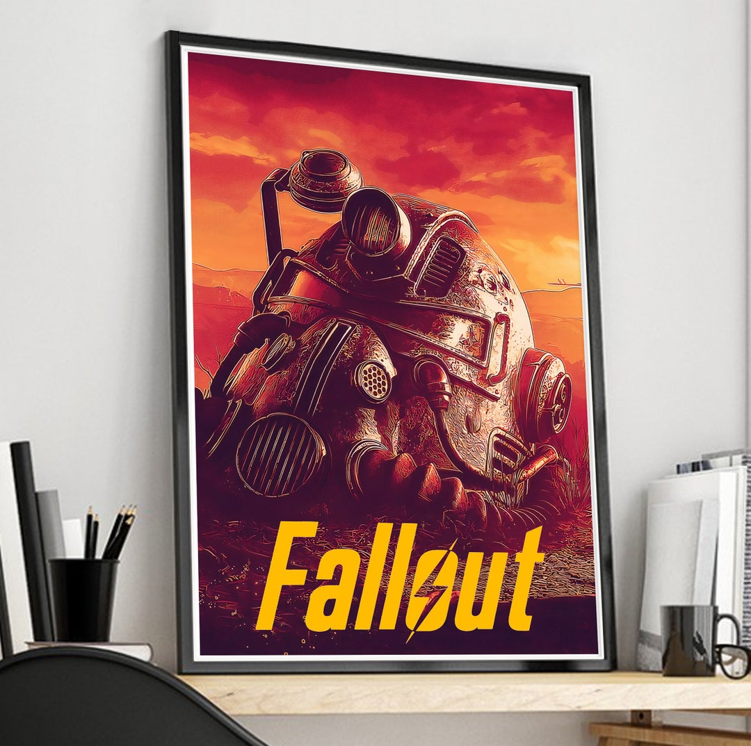 Fallout Wall Art: Gaming Poster, Perfect Addition to Your Game Room ...