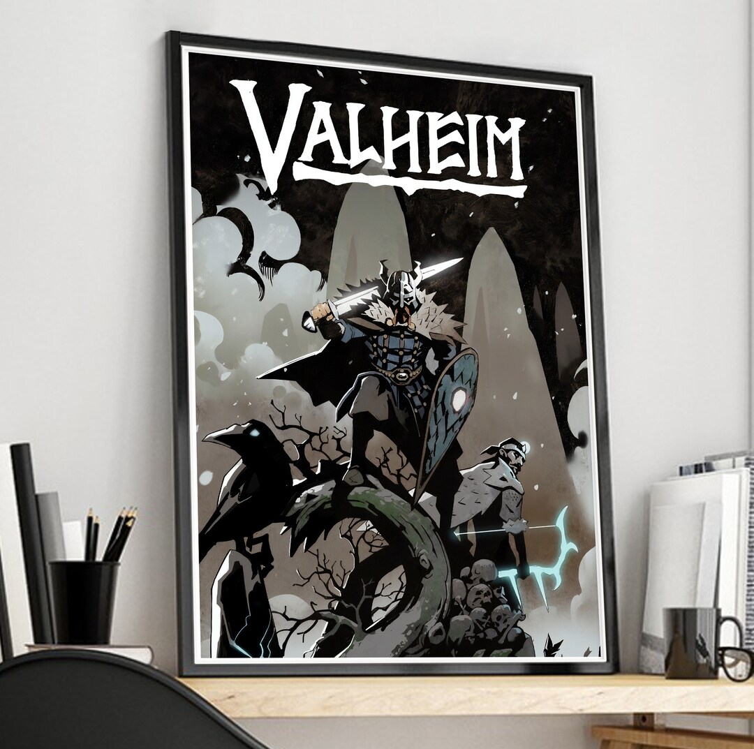 Valheim Print: Video Game Art , Viking ,poster for Wall Decor, Perfect ...