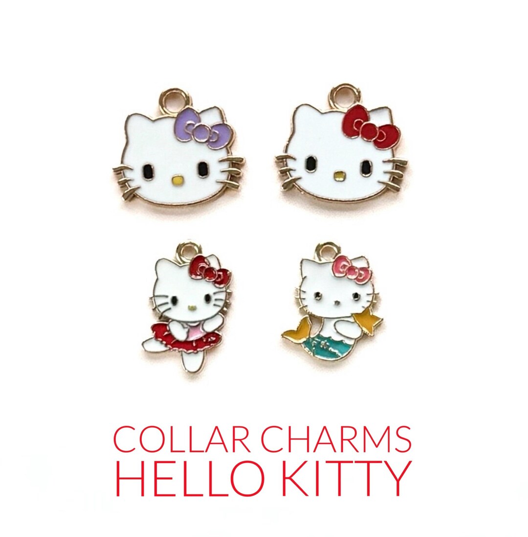 Hello Kitty Collar Charms | Dog Collar Charm, Collar Pendant - Etsy