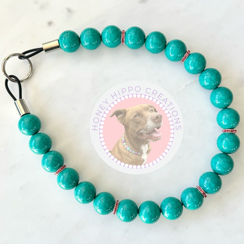 Turquoise Dog Collar - Etsy