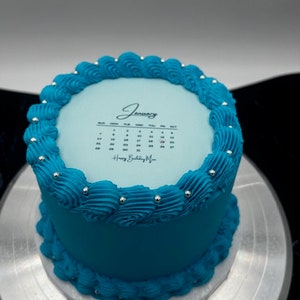 The Ultimate 2025 All-in-one Calendar Cake Template - Heart, Circle, Star (the Only One You'll ...