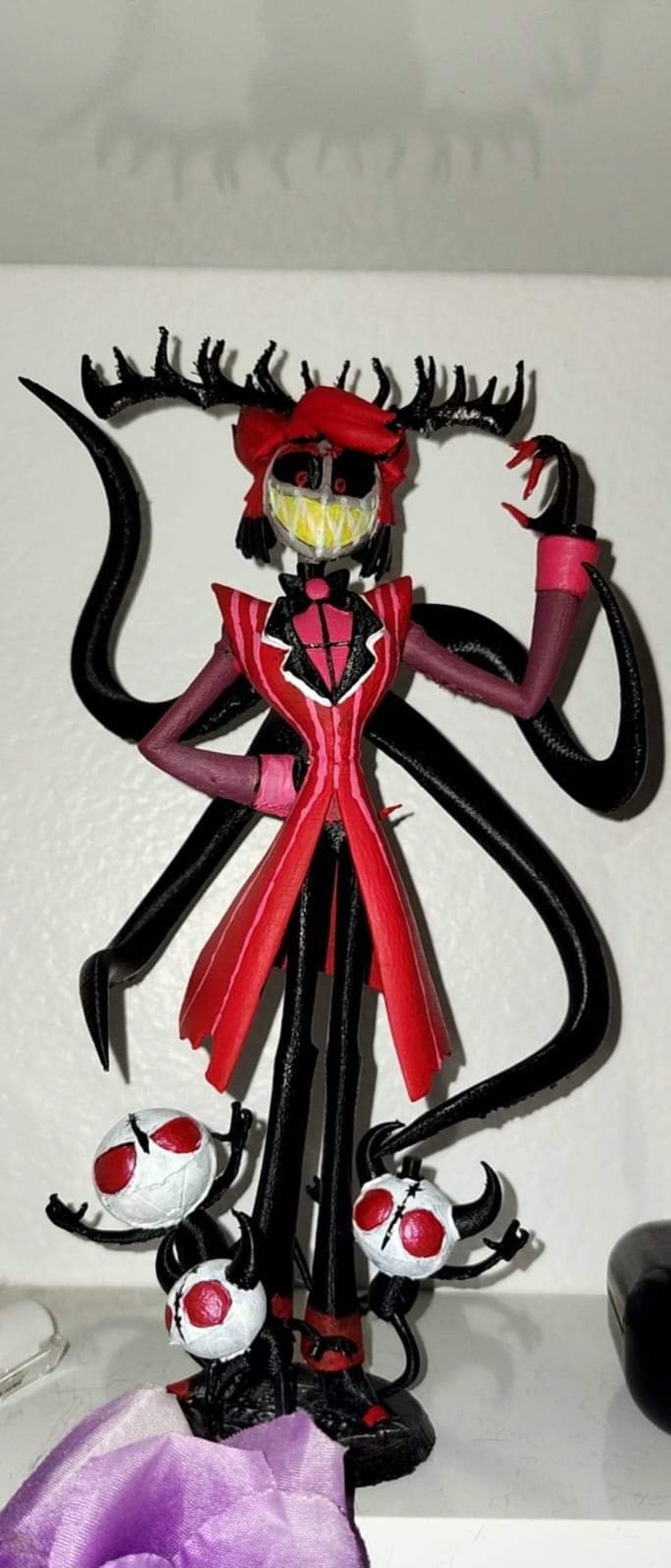 Hazbin Hotel Alastor 3D Printed Figure - Etsy Australia