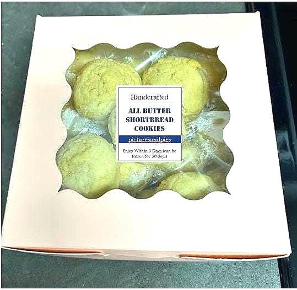 Gourmet Shortbread Cookies - 4 Flavors Available! - Etsy