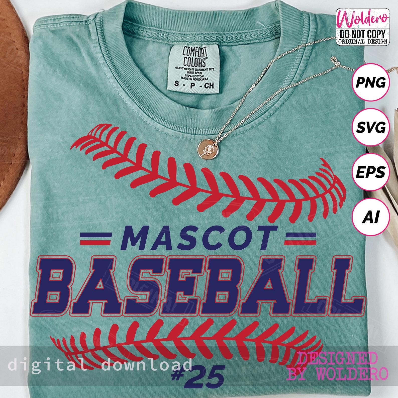 Baseball Team Mascot SVG & PNG Bundle, Custom Baseball Game Day Season ...