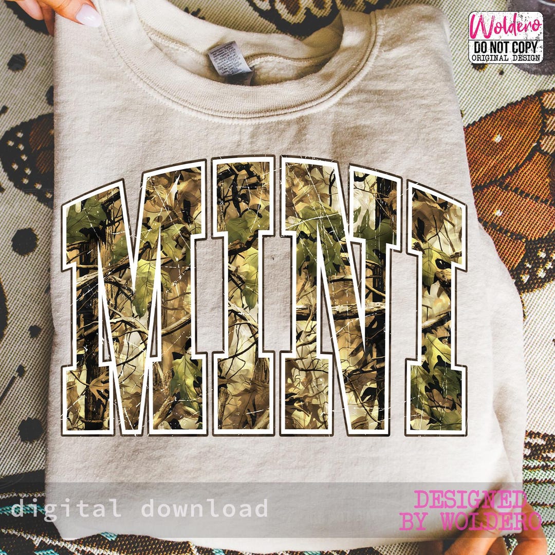 Camo Mini PNG, Western Vintage Print (digital Download) - Etsy