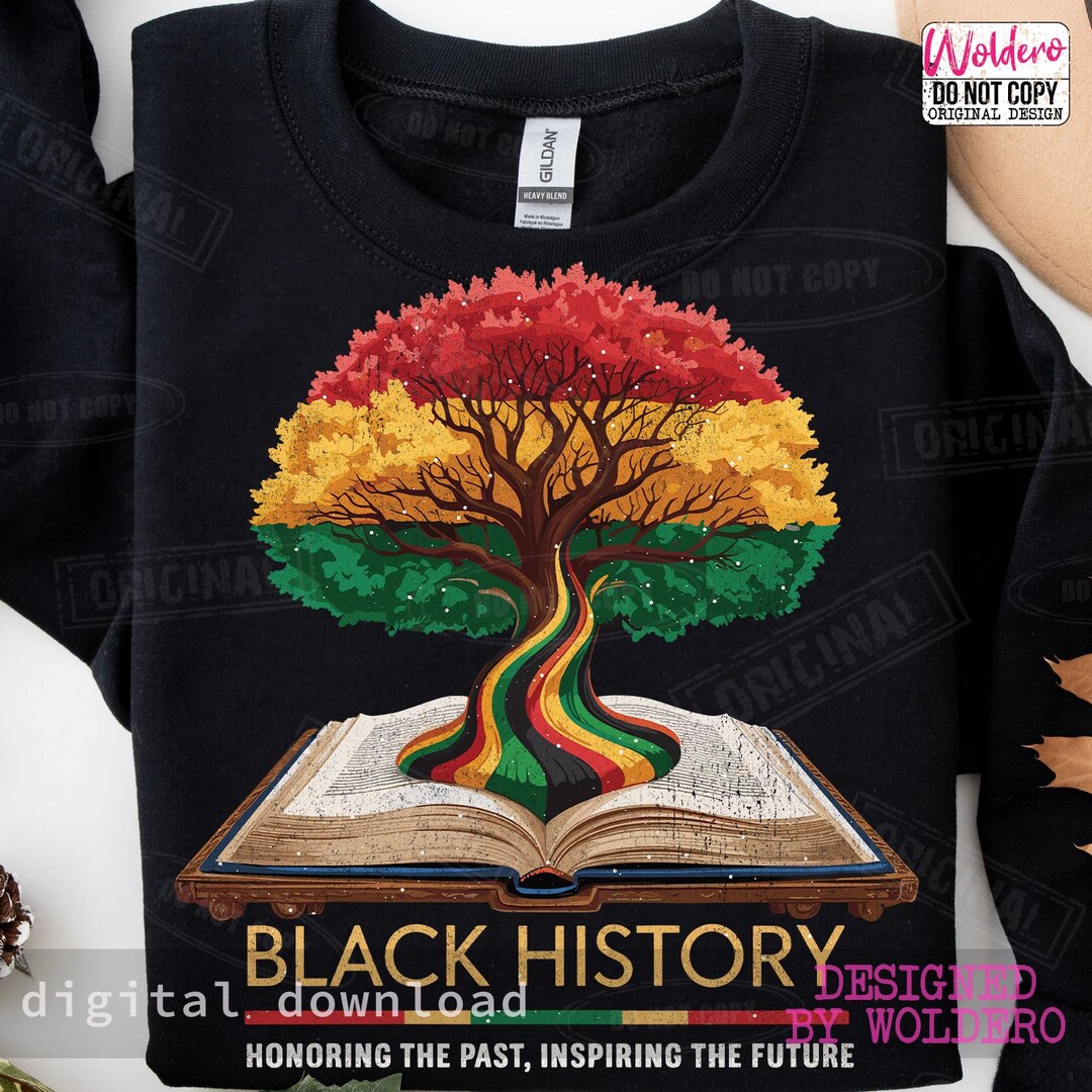Black History Month PNG, Black History Tree PNG, African Heritage PNG ...