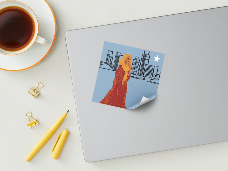 SOMALI ATTIRE STICKER, Digital Download, Traditional Attire, Somalia ...