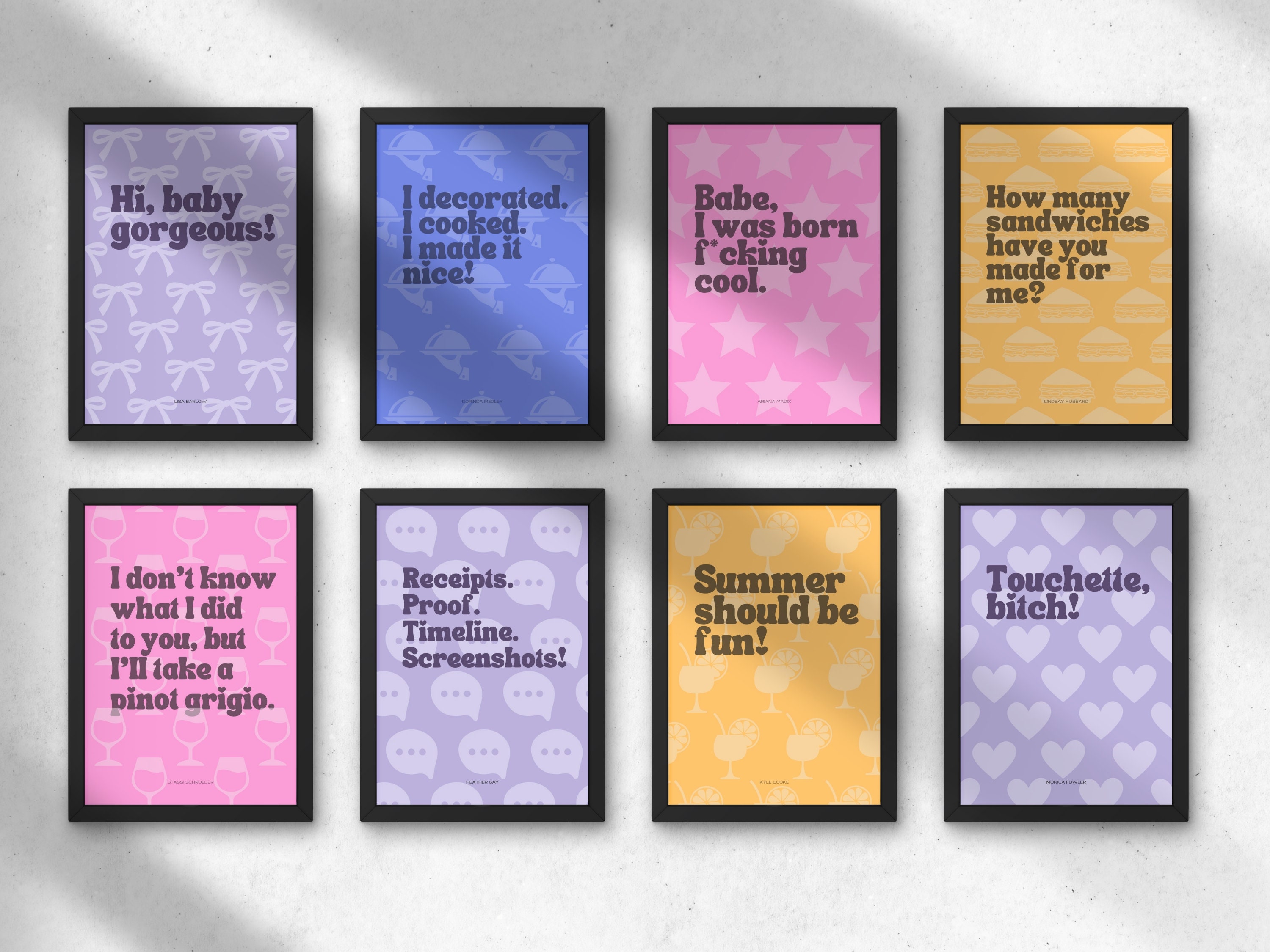 BRAVO BUNDLE Bravo Bravo Quotes Real Housewives Vanderpump Rules Summer ...