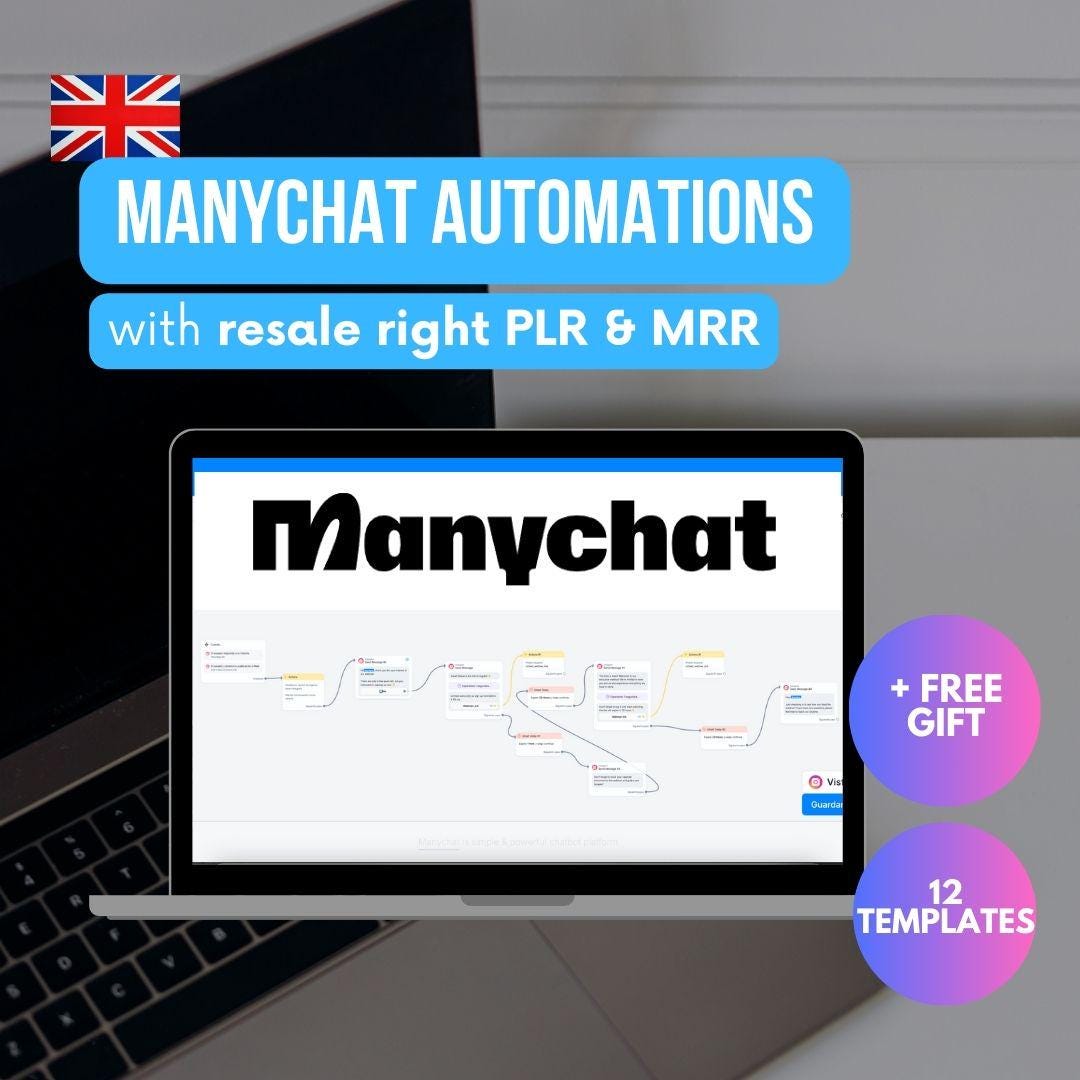 Manychat Automation Templates, Chatbot, Automation Flows: Email ...