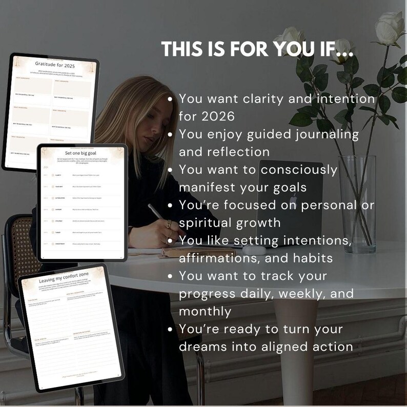 Manifestation Journal 2026 | Goal Planner & Daily Reflection | Clarity ...