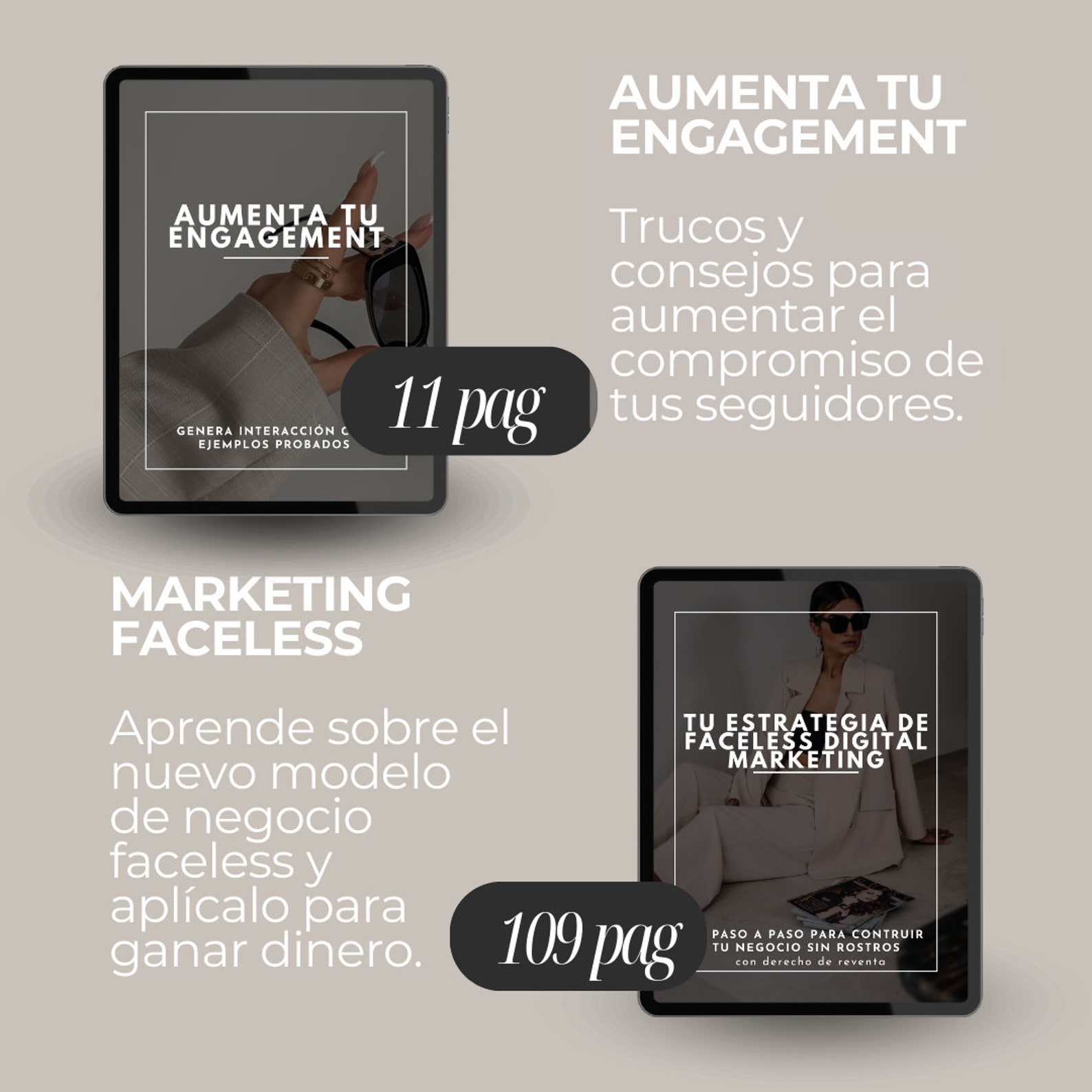 Pack de Guías Método Faceless en Español con Derechos de Reventa MRR ...