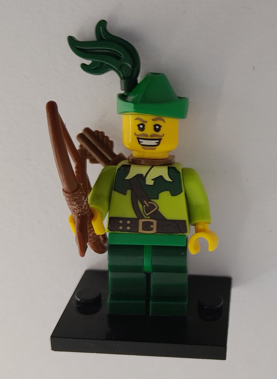 Robin Hood Figure Custom Built From Genuine Lego - Etsy