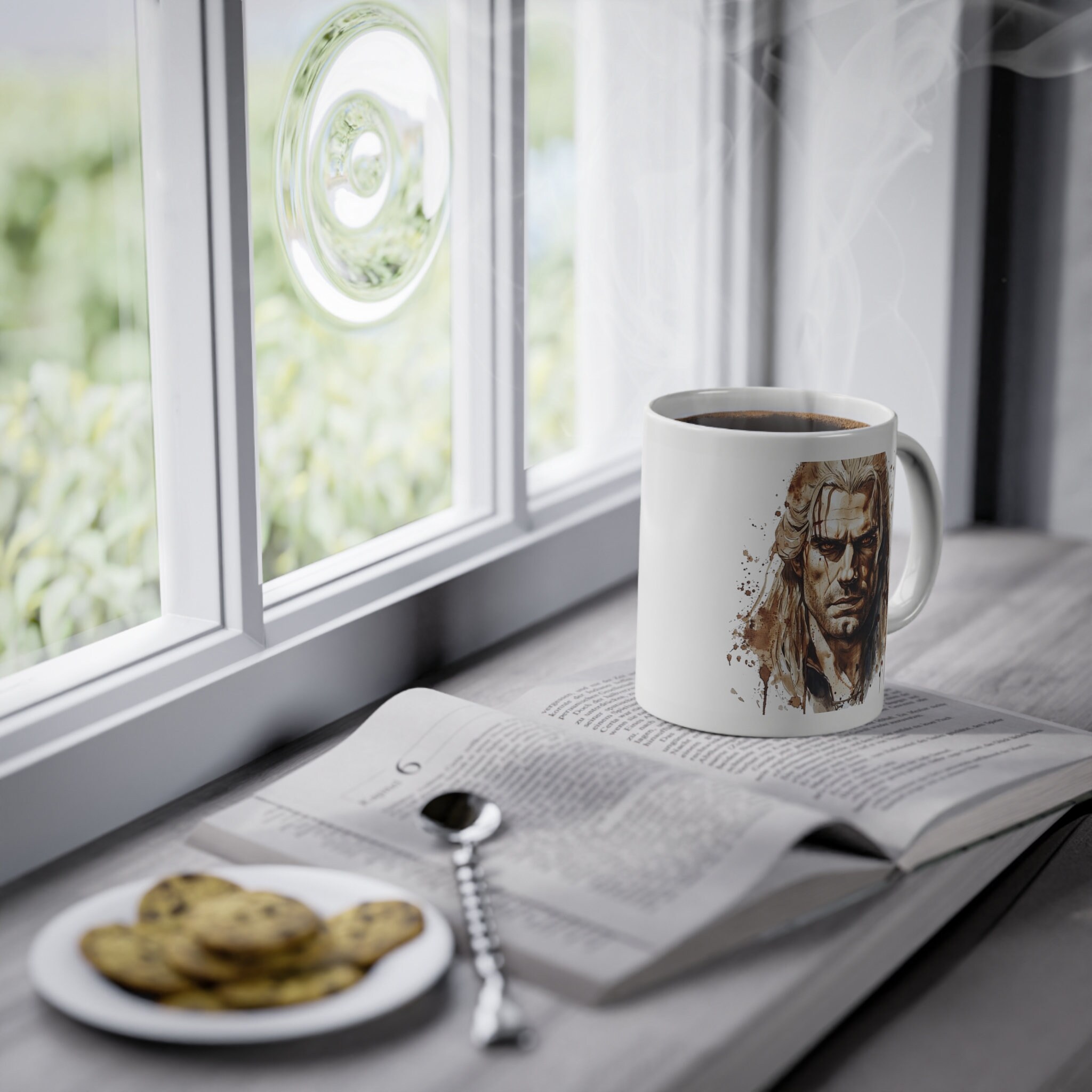 Geralt the Witcher Mug Henry Cavill the Witcher Coffee Mug 11oz Mug ...