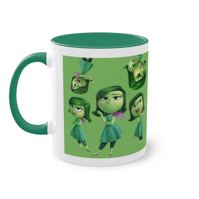 Disgust Mug Inside Out Inspired Gift for Kid Gift for Her Gift for Him ...