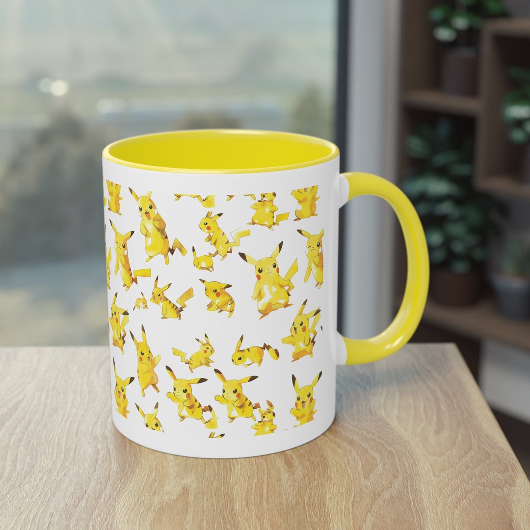 Pikachu Mug Pokemon Mug Pokemon World Drinking Mug Gift for Her Gift ...