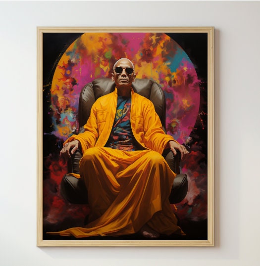 Modern Buddha the Matrix - Etsy