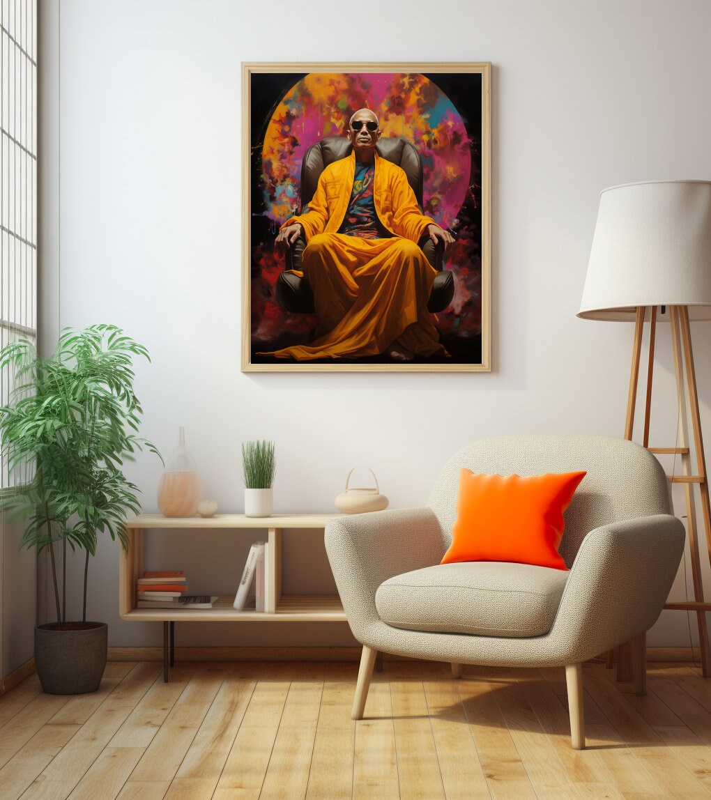 Modern Buddha the Matrix - Etsy