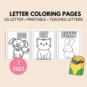 Preschool Coloring Pages Alphabet Coloring Pages Preschool Activities ...