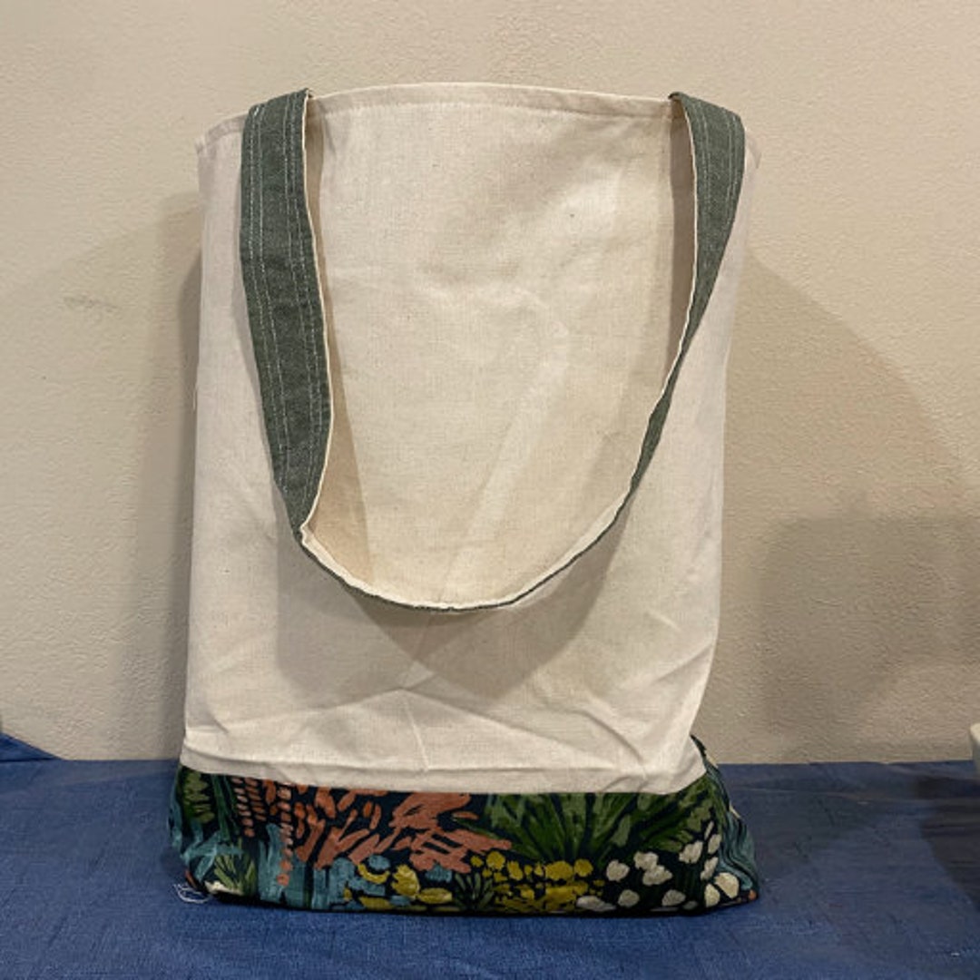Canvas Tote Bag Pattern - Etsy