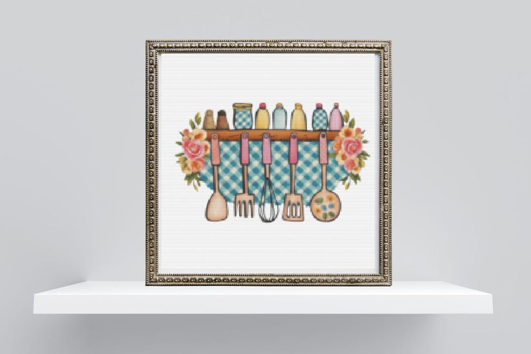 Kitchen Cross Stitch Pattern - Etsy