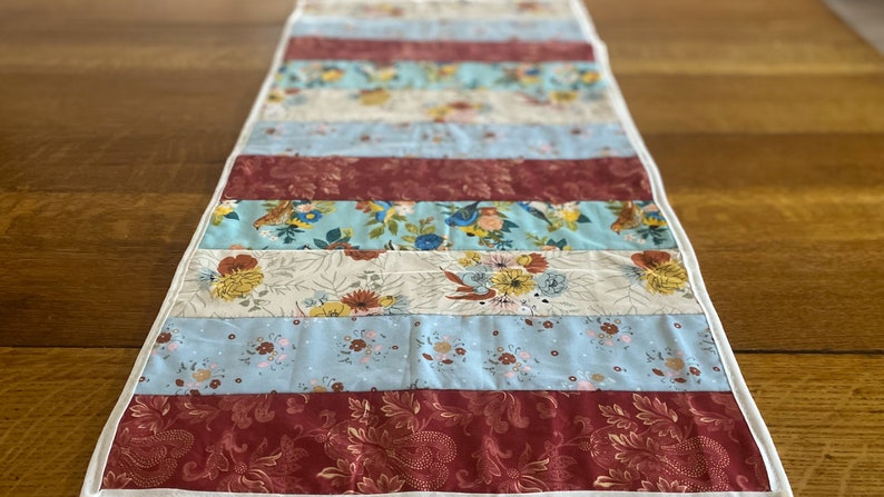 Quilt as You Go Table Runner Pattern - Etsy