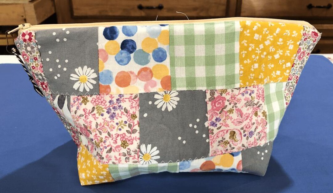 Quilted Makeup Bag Pattern - Etsy