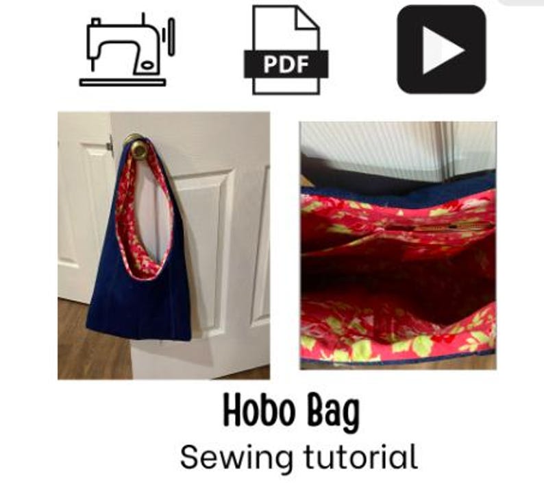 Hobo Bag Sewing Pattern - Etsy