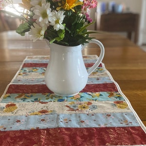 Quilt as You Go Table Runner Pattern - Etsy