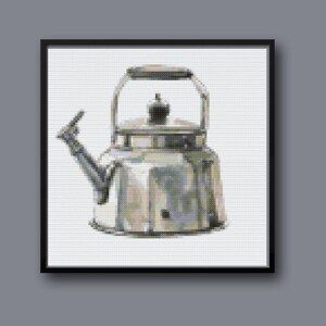 Kettle Cross Stitch Pattern - Etsy