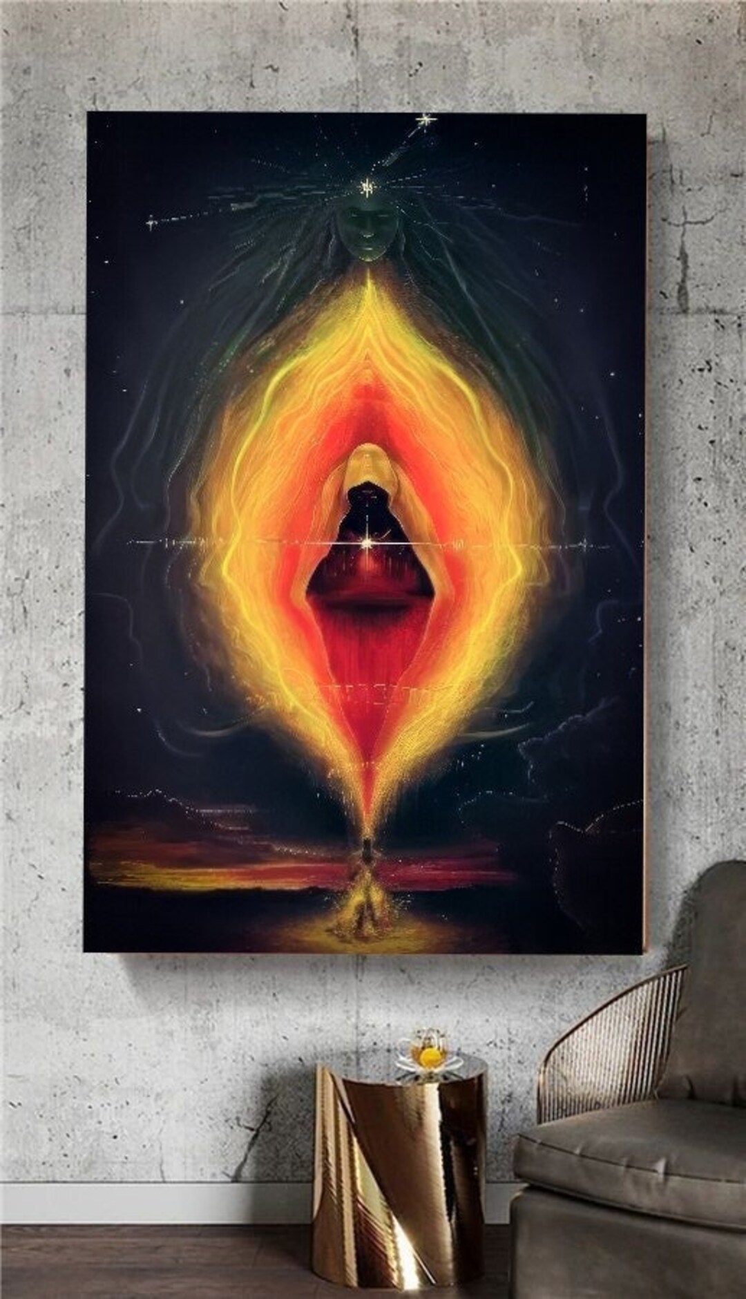 The Radiance of Femininity ~ Feminine Power ~ Art Modern Wall ~ Digital ...