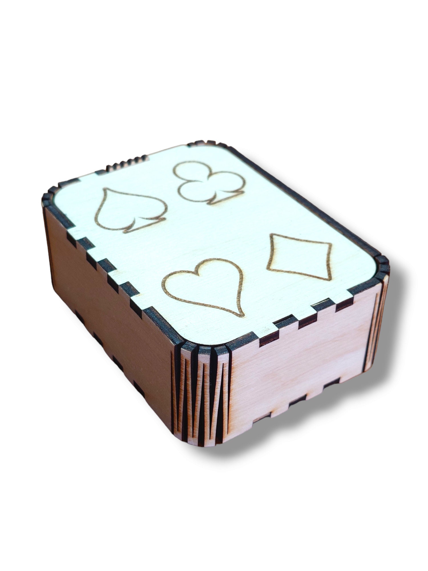 Flexible Playing Card Box Laser SVG AI DXF - Etsy