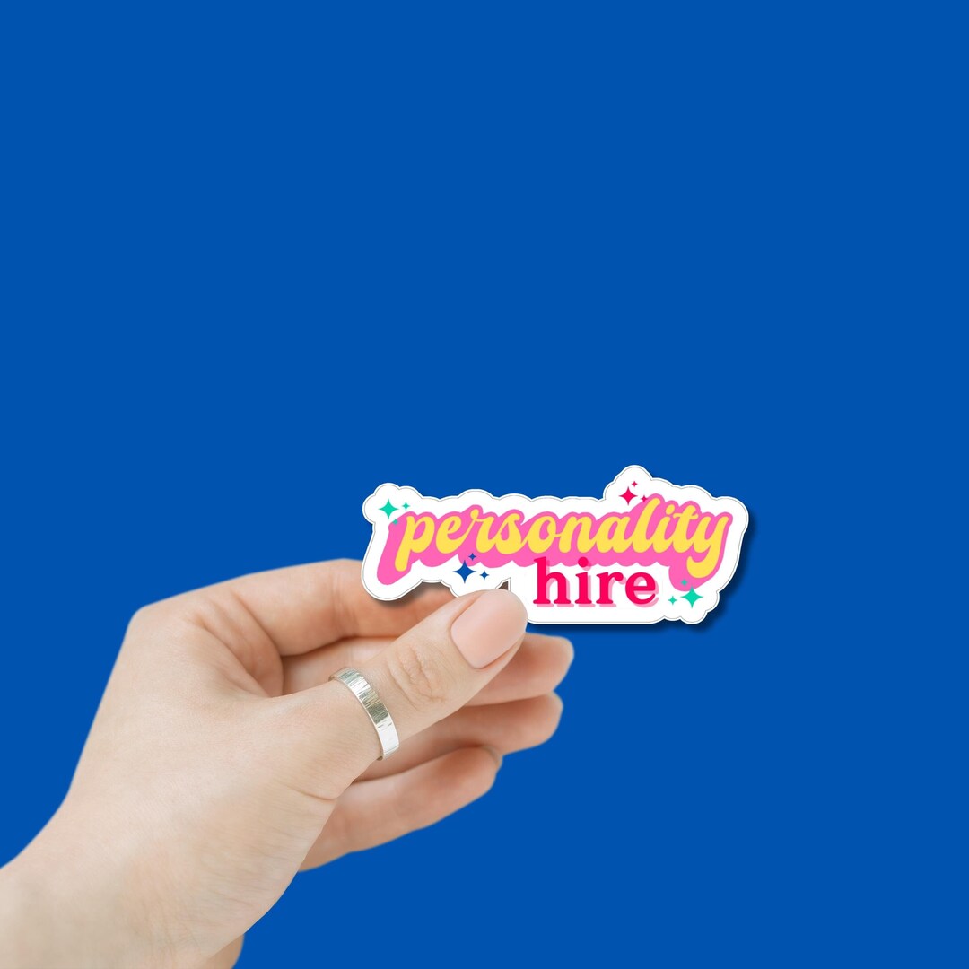 Personality Hire Sticker | Corporate Girl Sticker | Work Sticker ...